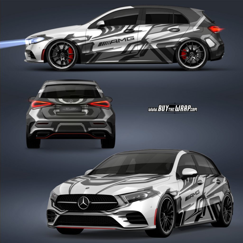 Mercedes Benz A class AMG 2019 | BuyTheWrap.com
