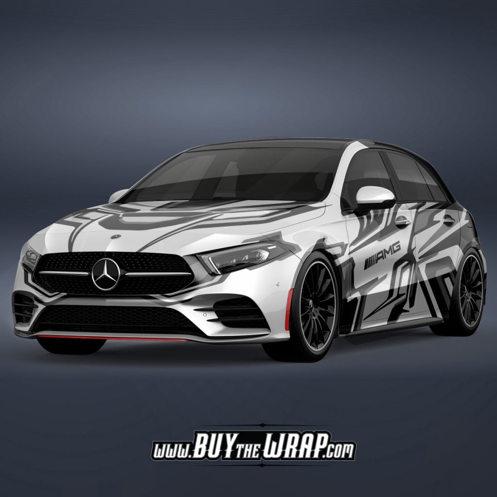 Mercedes Benz A class AMG 2019 | BuyTheWrap.com