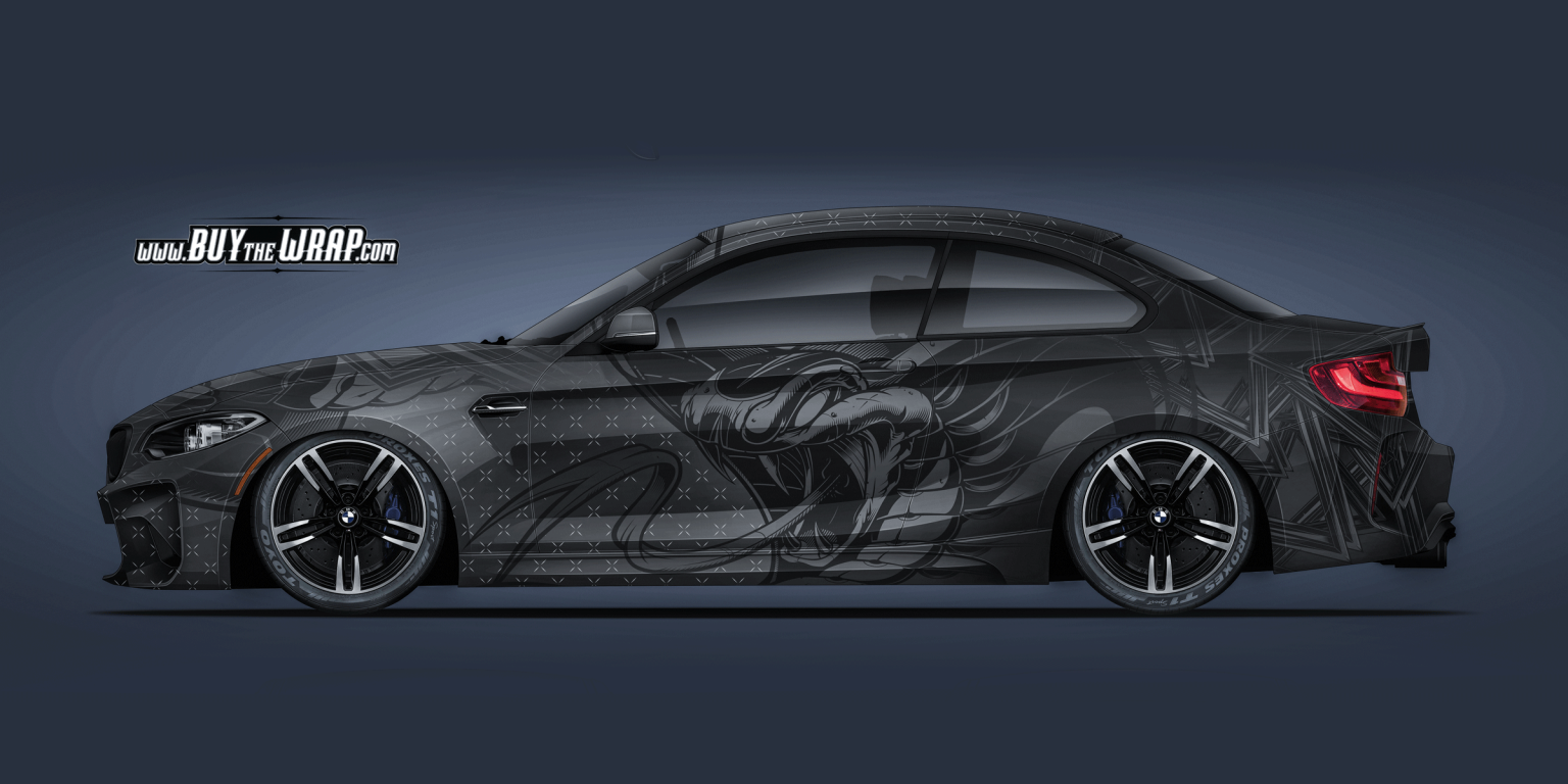 New design BMW M2 - SNAKE | BuyTheWrap.com