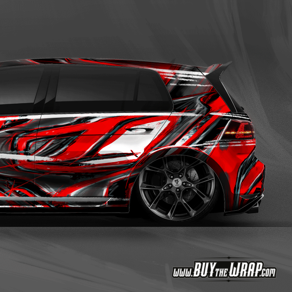 VW GOLF GTI - Art Design | BuyTheWrap.com