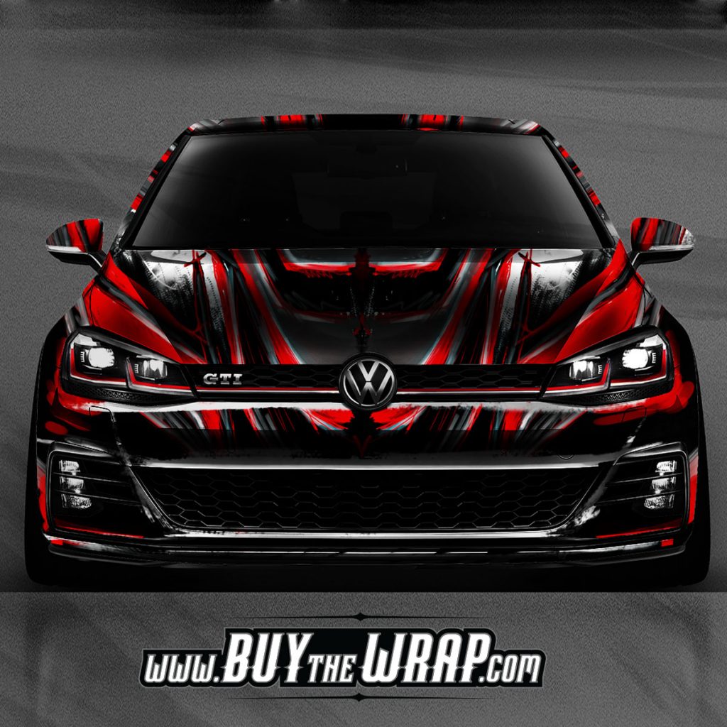 VW GOLF GTI Art Design | BuyTheWrap.com