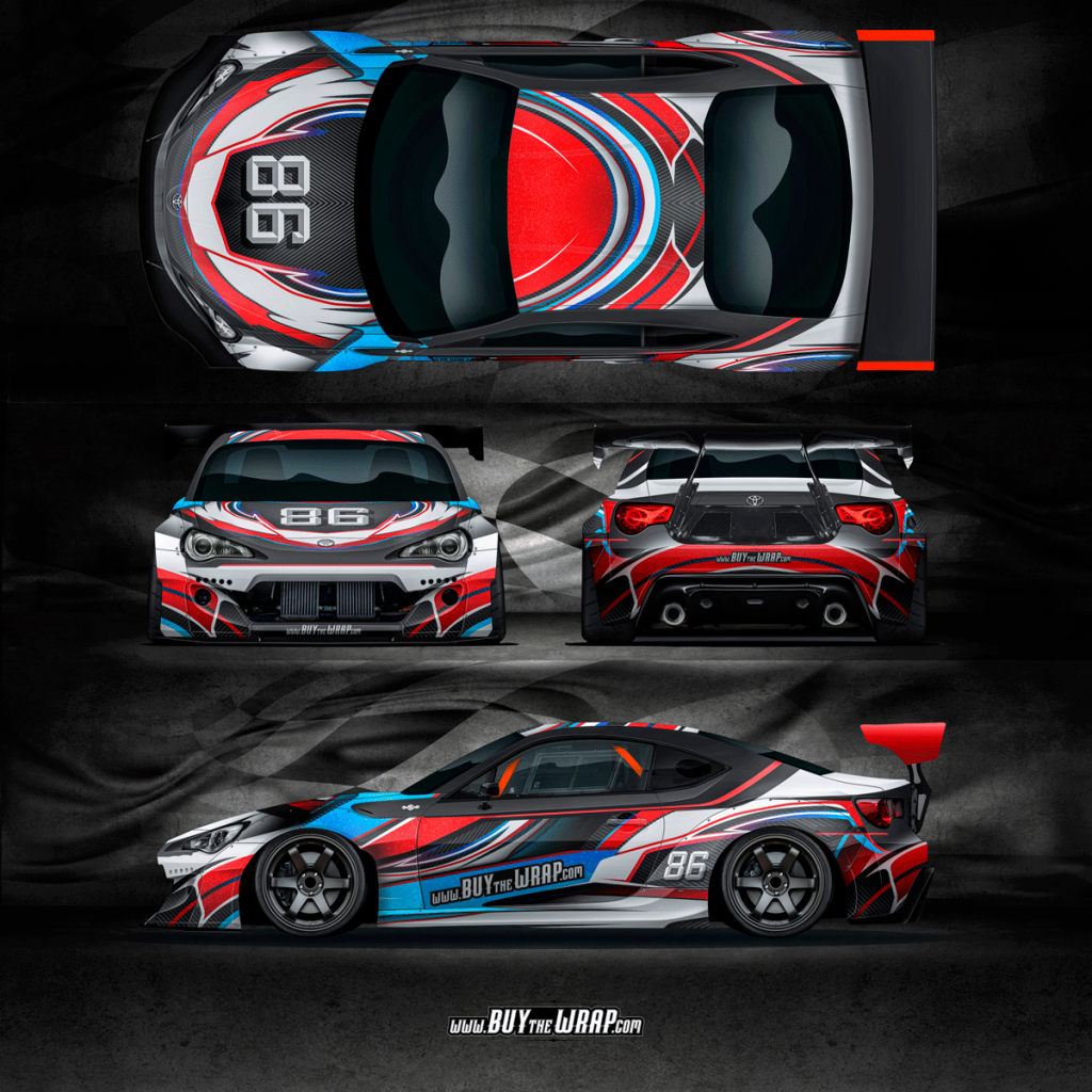 Toyota GT 86 Race Car | BuyTheWrap.com