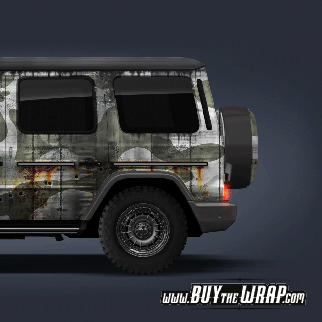 Mercedes G Class Military Camo | BuyTheWrap.com