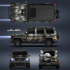 Mercedes G Class Military Camo | BuyTheWrap.com
