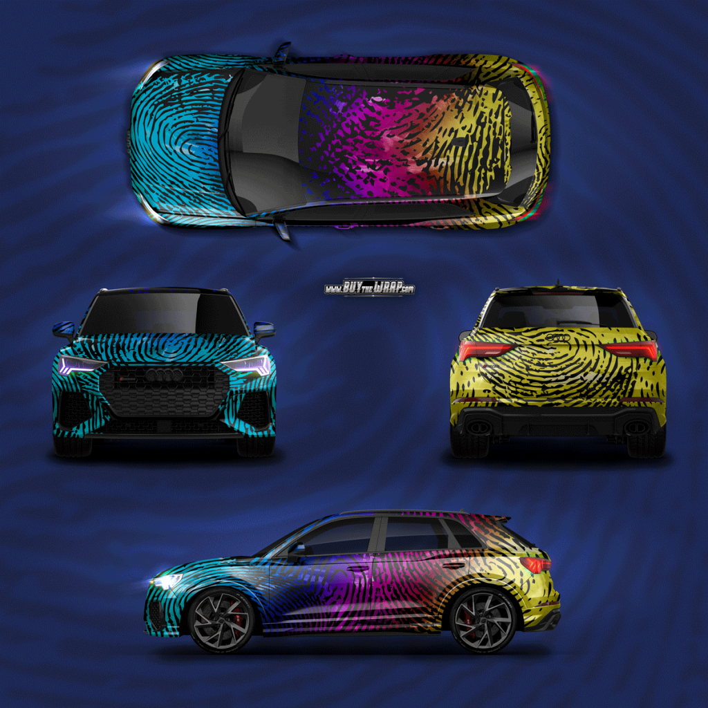 Audi RS Q3 2020 - Finger Scan | BuyTheWrap.com